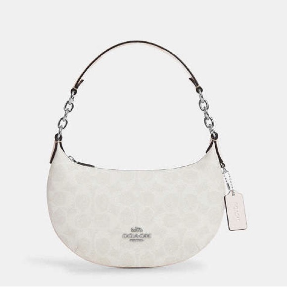 Coach | Bags | Coach Mini Payton Bag In Canvas White Chalk | Poshmark